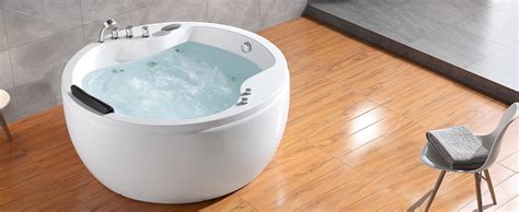 Empava 59 Freestanding Whirlpool Tub With Right Drain 750w Stand Alone Jetted