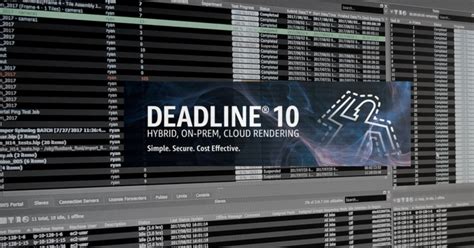 Thinkbox Software Releases Deadline 10 Computer Graphics Daily News