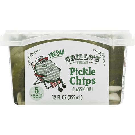 Grillos Pickle Chips Classic Dill 12 Fl Oz Delivery Or Pickup Near