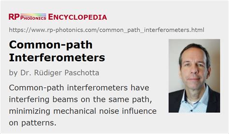 Common Path Interferometers Sagnac Point Diffraction Birefringence Polarization Minimal