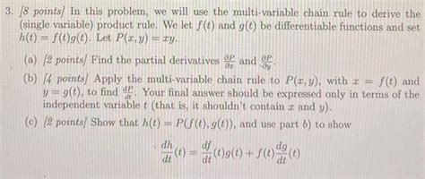Solved 3 [8 Points] In This Problem We Will Use The