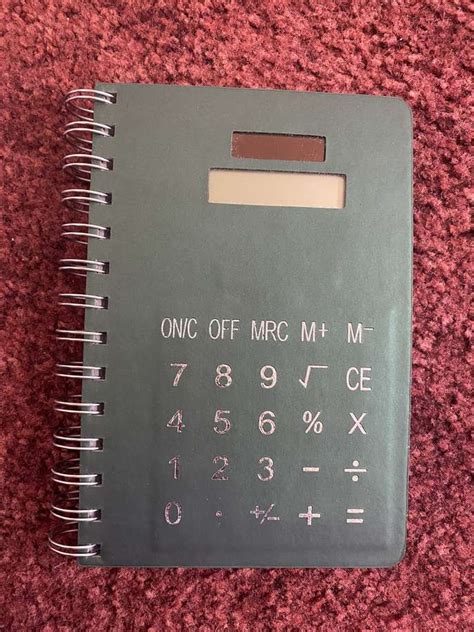 FreelyWheely New Calculator Notebook