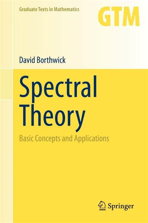 Spectral Theory Basic Concepts And Applications Pdf