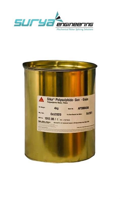 Sika Polysulphide Sealant Bucket 5 Kg At ₹ 290 Kg In Mumbai Id 2855403590555