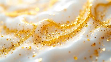 Small Triangular And Polygonal Gold Facets Create A Shimmering Textured Surface With Dynamic