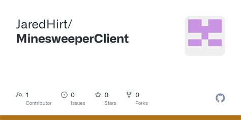 GitHub JaredHirt MinesweeperClient
