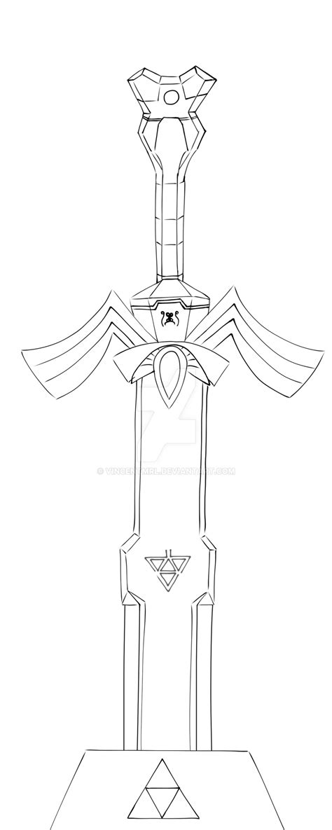 Sketch 9 Master Sword 18 Sept By Vincentmrl On Deviantart