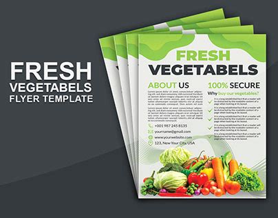 Fresh Flyer Projects Photos Videos Logos Illustrations And