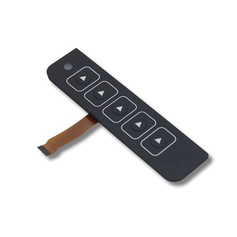 Silicone Keypad With Membrane Circuit Luen Fung Silicone Rubber Mfgco