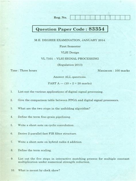Vlsi Signal Processing 2014 Pdf Filter Signal Processing Field Programmable Gate Array