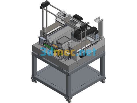 Automatic Tray Loading Machine 3d Model Exported