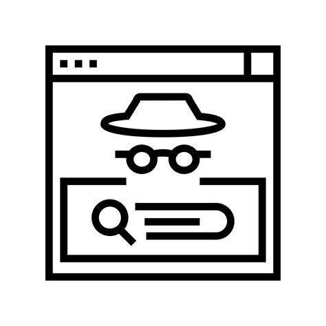 Confidential Security System Line Icon Vector Illustration 10353154