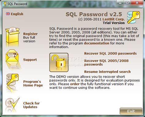 Sql Password Download Free Windows 25593 Softpedia