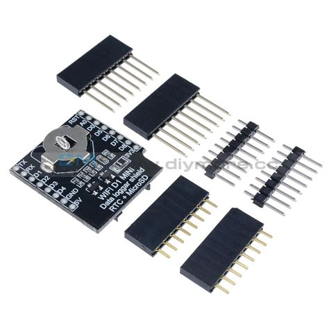 Micro Sd Wemos D1 Mini Data Logger Shieldrtc Ds1307 Clock For Arduino Diymore
