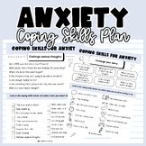 Anxiety Coping Skills By Mindful Matters Counseling Tpt