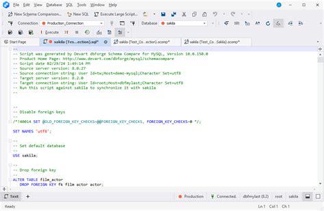 Review And Save The Deployment Script