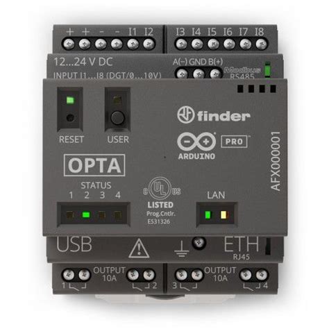 Arduino OPTA MicroPLC With Industry IoT Capabilities With Additional