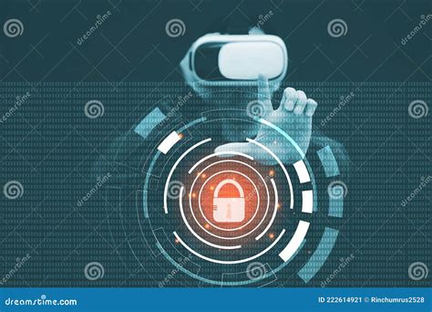 Businessman Hacker Hold Smart Phone And Touching In Graph Screen Code Of A Media Screen On The