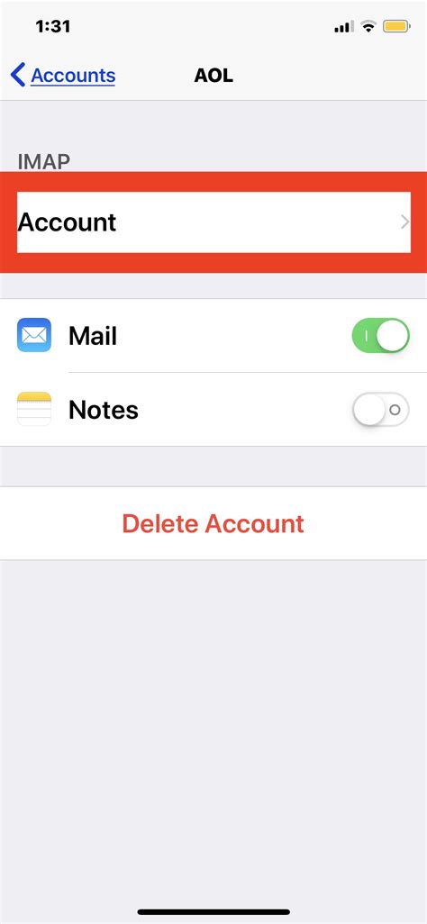 How To Update An Email Password On IPhone IPad