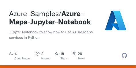 Github Azure Samples Azure Maps Jupyter Notebook Jupyter Notebook To