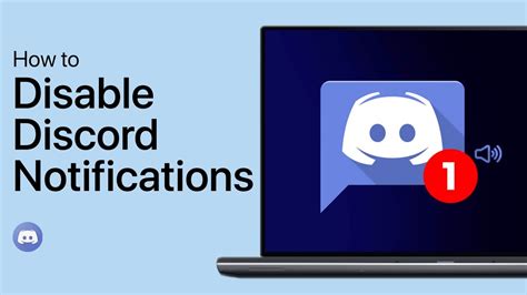 How To Disable Discord Notifications And Sounds On Windows Pc Youtube
