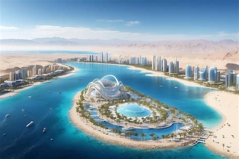 Premium Photo Neom Cityhigh Tech Neom