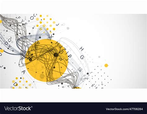 Abstract Background With A Wireframe Dynamic Vector Image