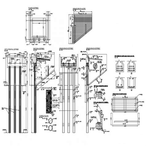 Autocadfiles Detail Rcc Structure 2d View Cad