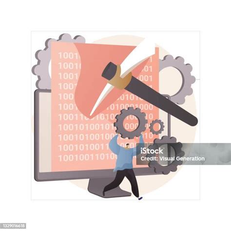 Data Mining Abstract Concept Vector Illustration Stock Illustration