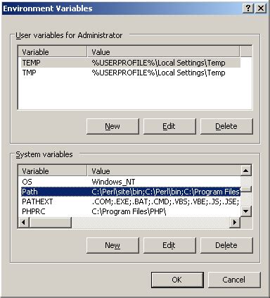 ActivePerl Perl For Windows Setup Wizard Perl Path Settings In Windows Environment Variables
