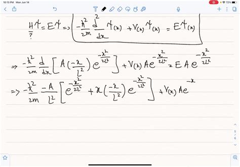 Solvedin A Region Of Space A Particle Has A Wave Function Given By ψ