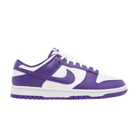 Nike Dunk Low Championship Purple Grailed