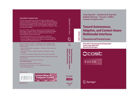 Pdf Toward Autonomous Adaptive And Context Aware Multimodal