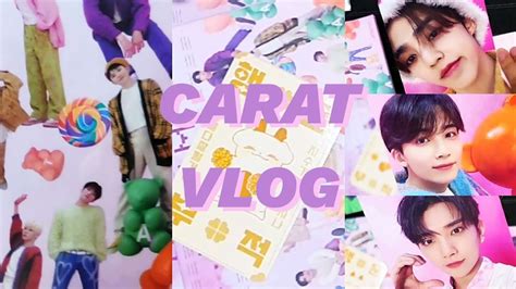 캐럿브이로그💎08 세븐틴 드림 Dream 앨범깡 Ah Love 95즈 애정조의 등장 💖 도저히 숨길 수 없는 사랑과 주접 앨범 구경 같이 할래요 😉