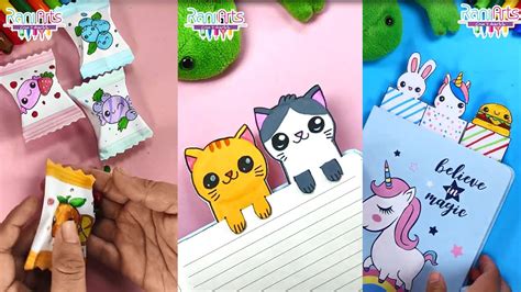 Diy Manualidades Con Papel Super Fáciles Ideales Para La Escuela Back To School ♥ 🥰 Youtube