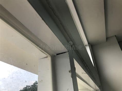 Structural Gap In Window Frame Stock Image Image Of Building Pattern