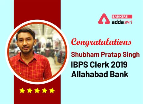 Success Story Of Shubham Pratap Singh Selected As Ibps Clerk In