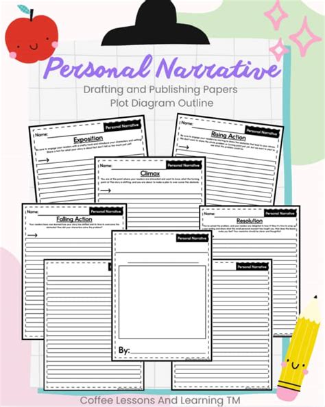 Personal Narrative Drafting And Publishing Papers Plot Diagram Model