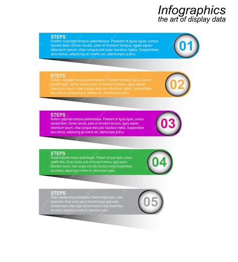 Premium Vector Infographic Template For Modern Data Visualization And