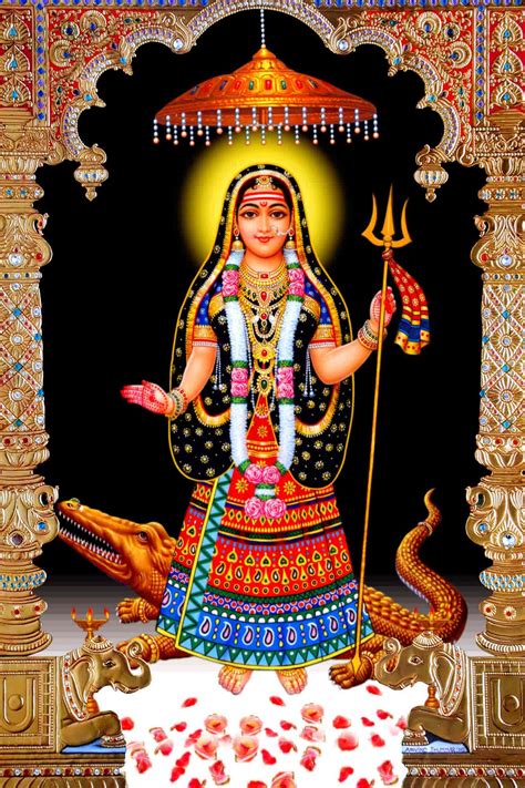 Drawing Khodiyar Maa