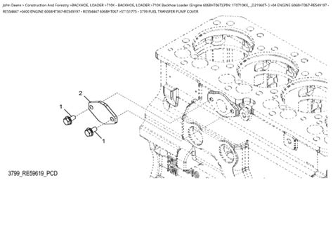 Ppt John Deere 710k Backhoe Loader Engine 6068ht067 Pin 1t0710kx