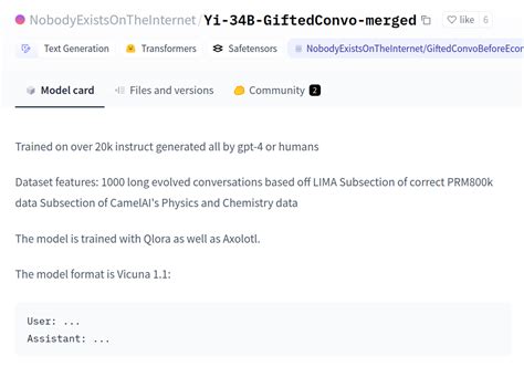Theblokeyi 34b Tedconvo Merged Gguf · The Model Format Is Vicuna 11