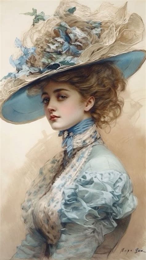 Пин от пользователя Dia Lovaro на доске ВСЁ дело в ШЛЯПКЕ Викторианское искусство Фэшн арт