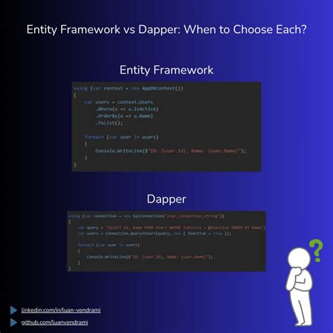 🚀 Entity Framework Vs Dapper Which Is The Best Orm For Your Project