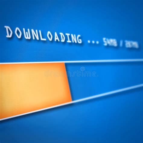Internet Download And Install Progress On Blue Screen For Data Update
