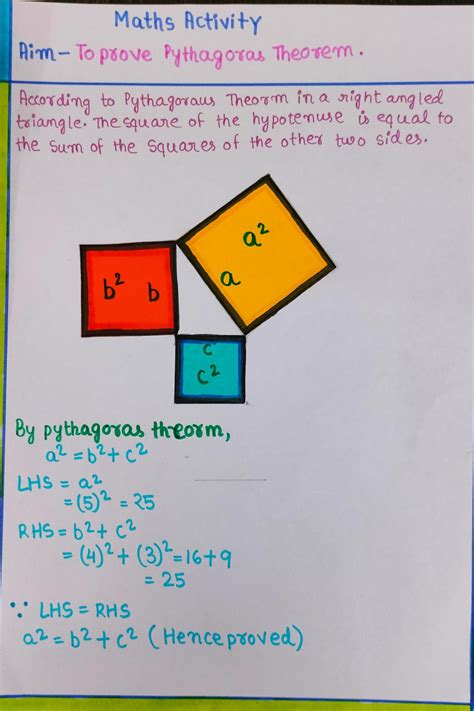 To Prove Pythagoras Theorem Events And Celebration