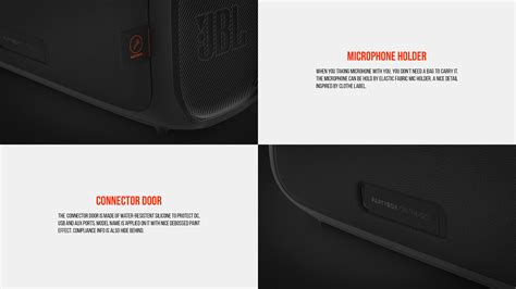 JBL PartyBox On The Go Portable Speaker Behance