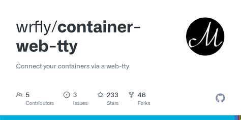 Github Wrflycontainer Web Tty Connect Your Containers Via A Web Tty