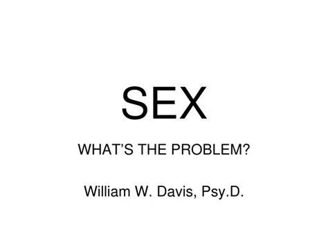 Ppt Sex Powerpoint Presentation Free Download Id3495915