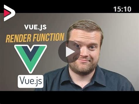 A Better Way To Create Templates In Vue js Render Functions Explained دیدئو dideo